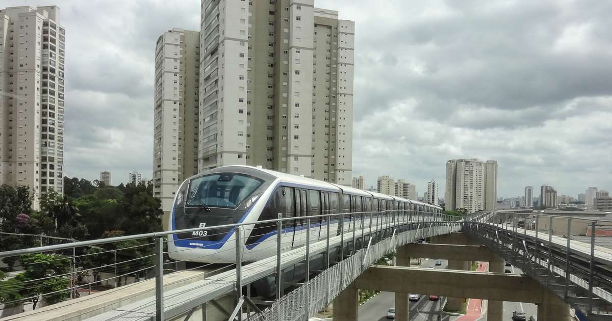 Monotrilho de SP tem novo acidente; veja como funciona o veículo
