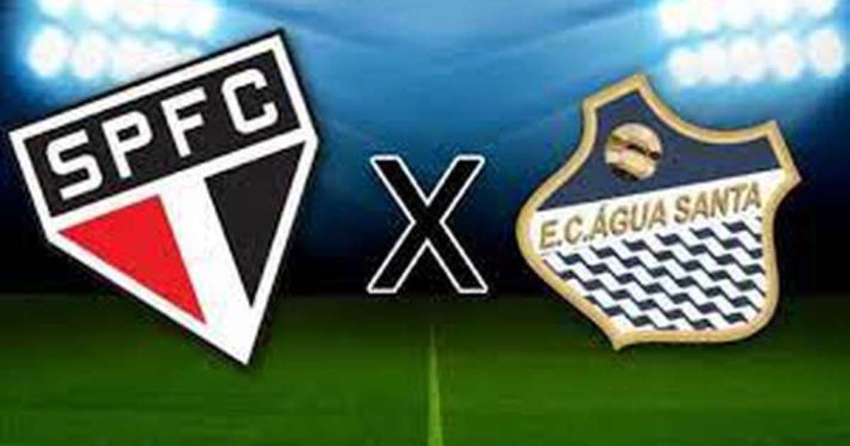 São Paulo X Água Santa Onde Assistir Horário E Escalação Das Equipes