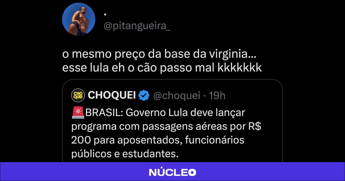 Passagem de avião popular vai custar uma base da Virginia