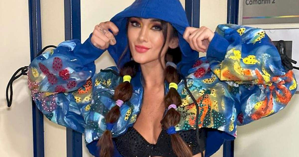 Gabi Melim estreia na Dança dos Famosos e mostra coreografia de acrobacias