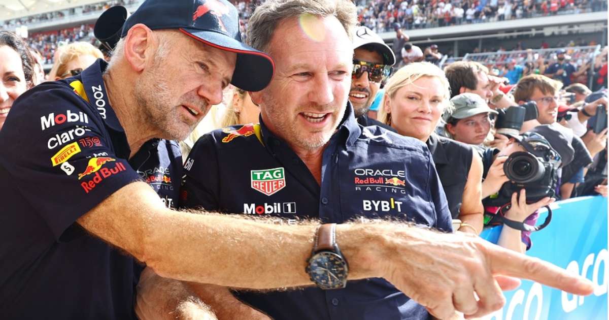 F1: Horner "Newey ficará com a Red Bull por vários anos"