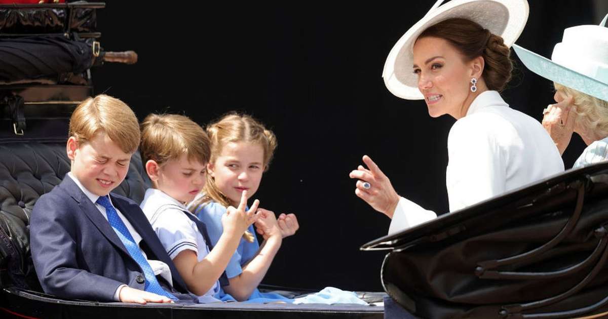 Kate Middleton usa 'código secreto' para controlar filhos com Príncipe ...