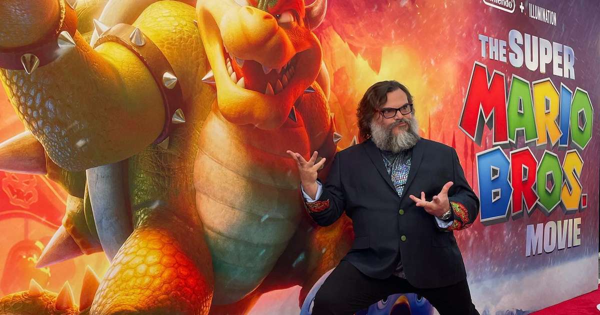 Jack Black canta música de "Super Mario Bros" em clipe hilário