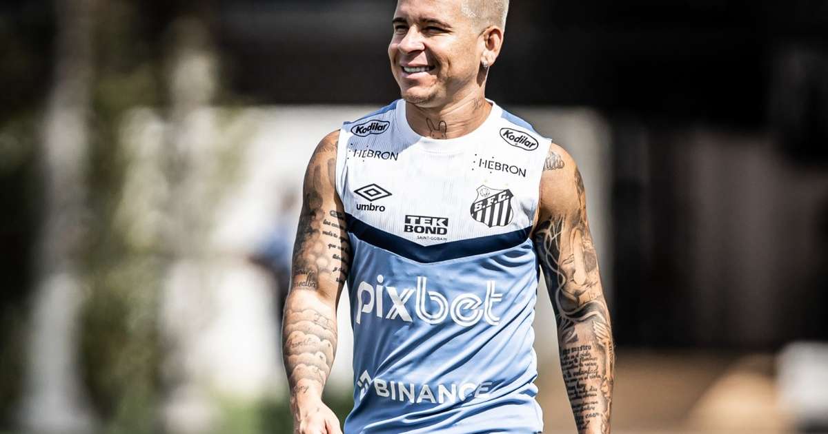 Soteldo participa de treino do Santos e deve retornar para estreia no ...