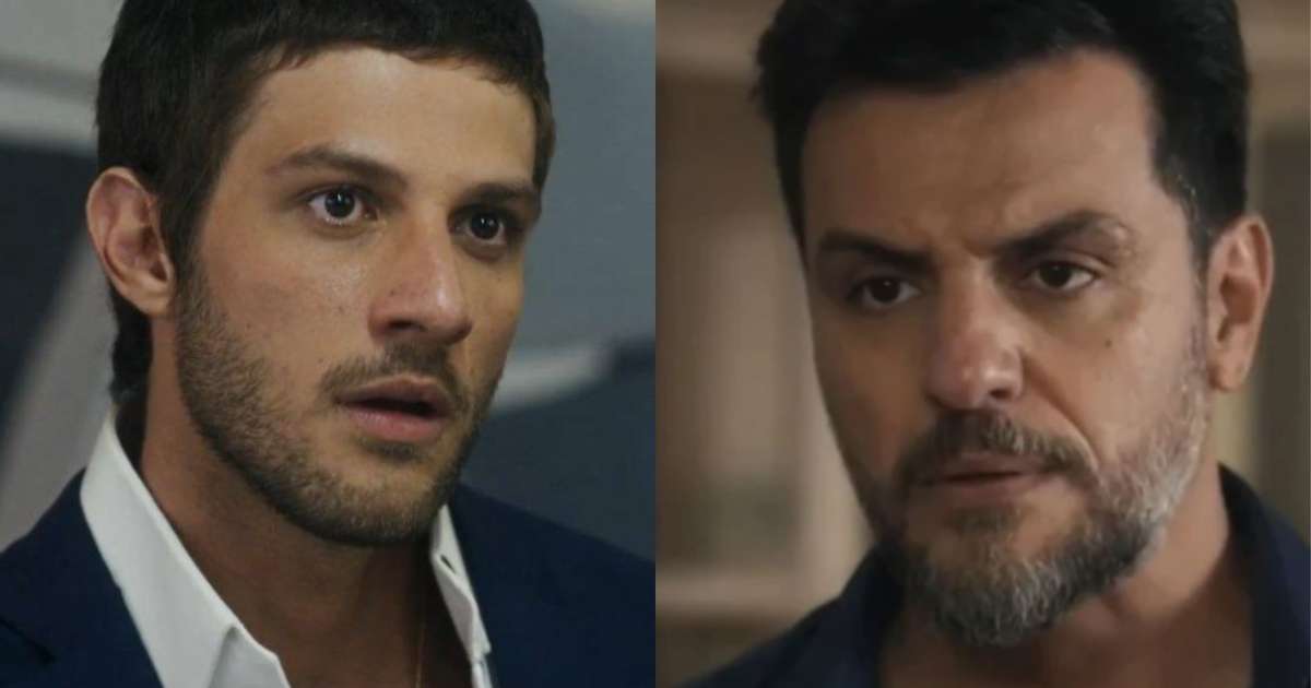 Ari e Moretti fazem parceria em novo plano cruel na novela 'Travessia'
