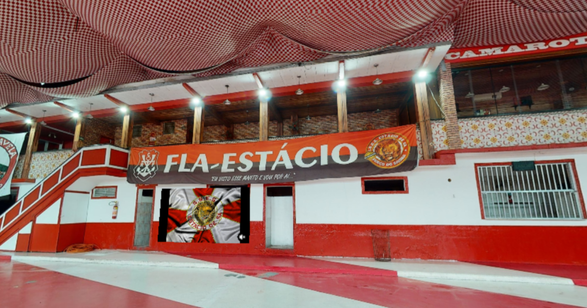 Estácio de Sá lança 1º tour virtual de quadra de escola de samba no mundo
