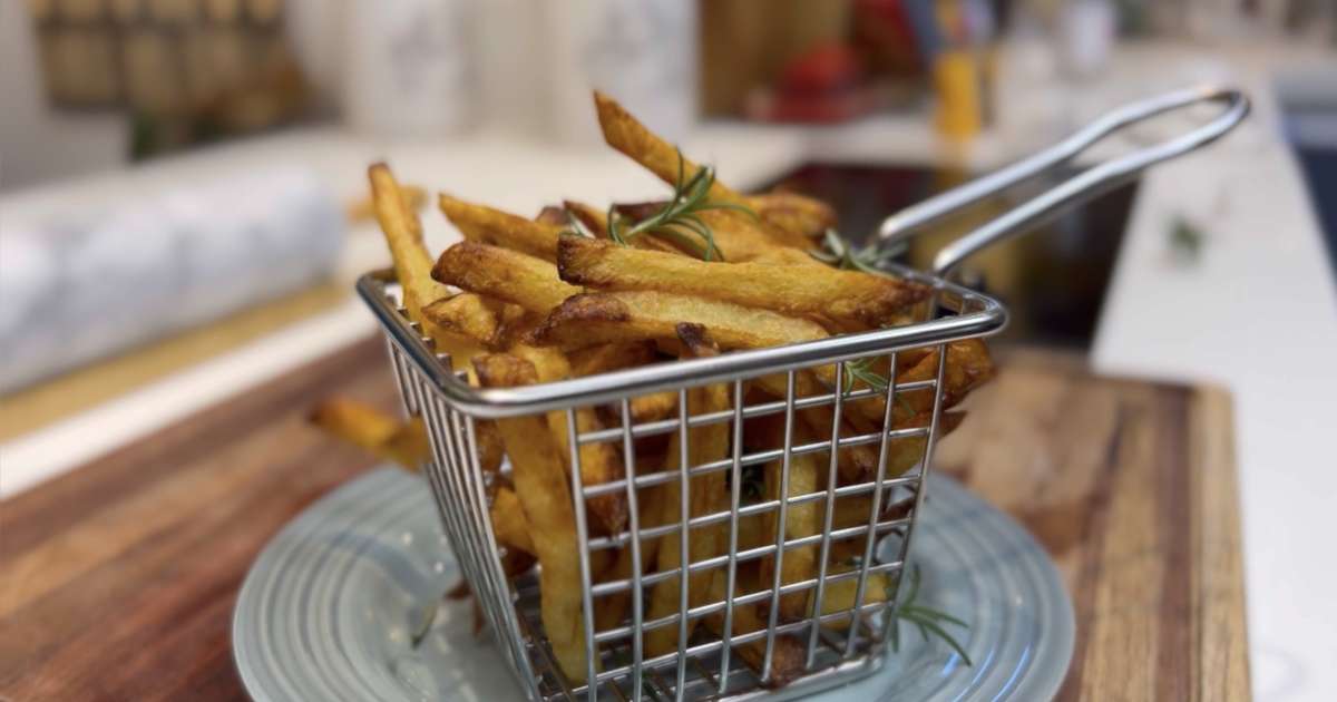 Aprenda a fazer a batata frita perfeita!