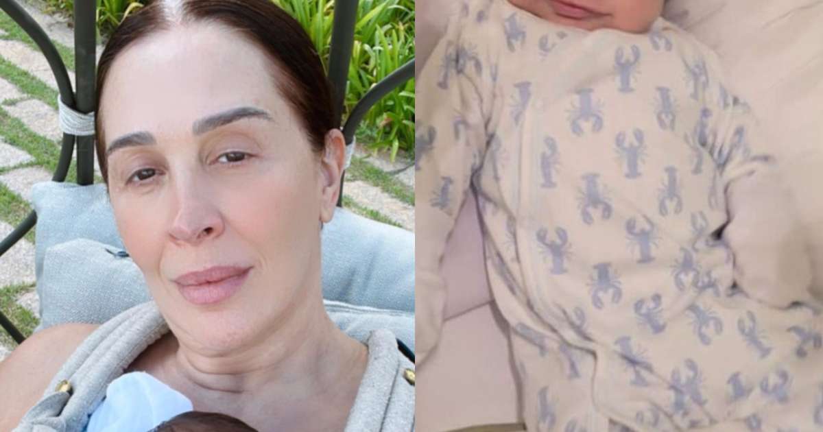 Filho de Claudia Raia rouba a cena ao reconhecer a mamãe e sorrir