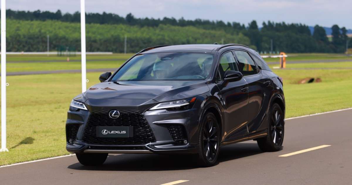Novo Lexus RX 500h já está à venda no Brasil