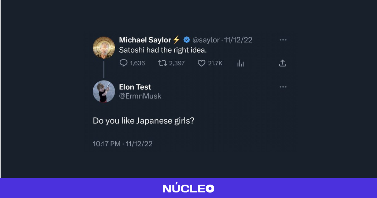 Elon Musk revela sem querer sua conta secreta bizarra