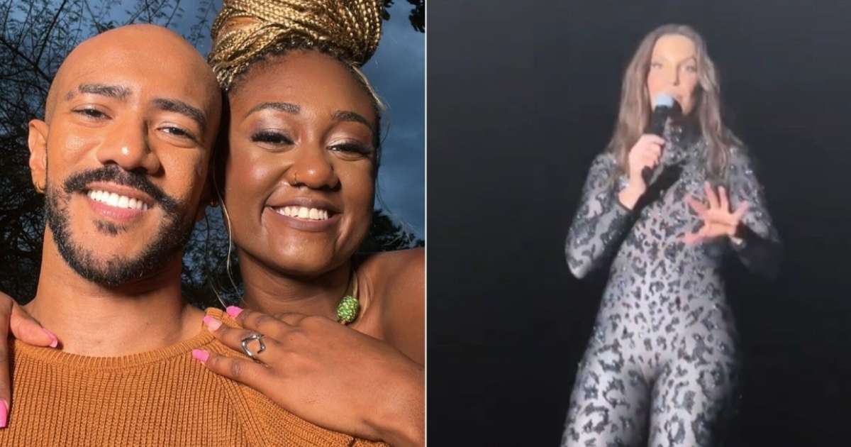 Sarah Aline e Ricardo 'Alface' curtem show juntos e são 'abençoados ...