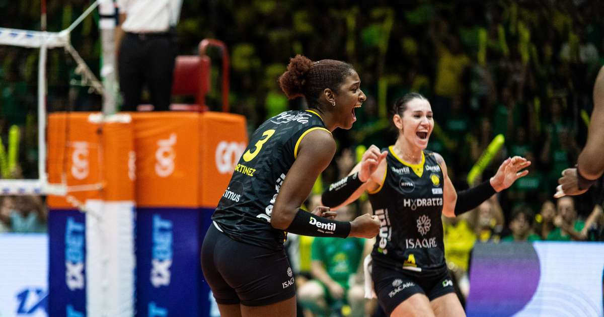 Praia Clube quebra tabu, vence Minas e é campeão da Superliga Feminina