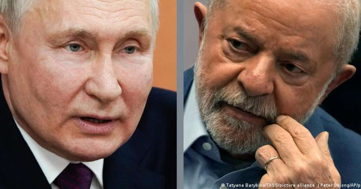 Lula fala com Putin e declina convite para ir à Rússia