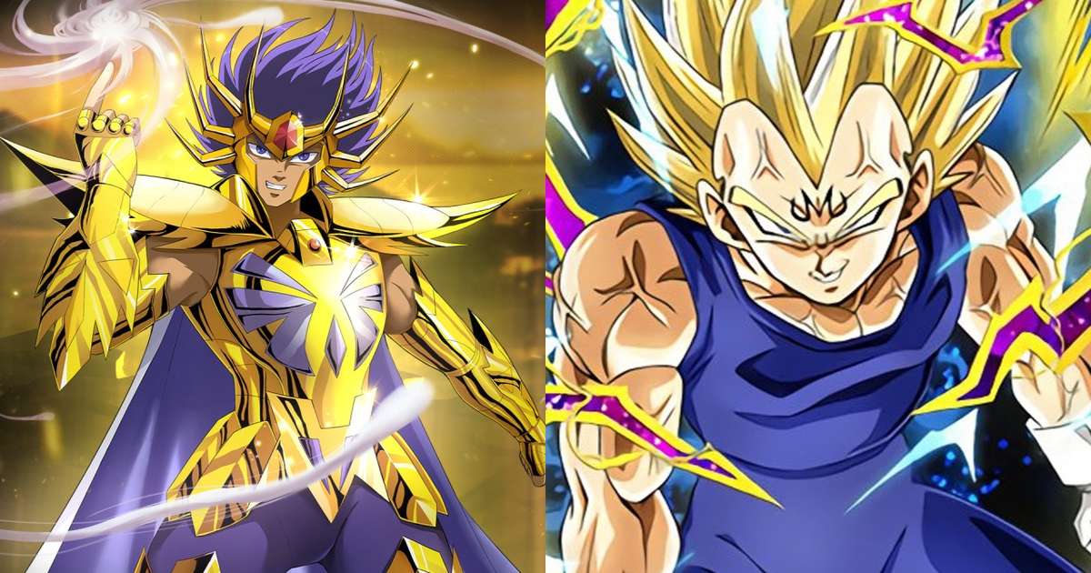 Vegeta como Cavaleiro de Ouro de Câncer? Assim ficariam os personagens ...