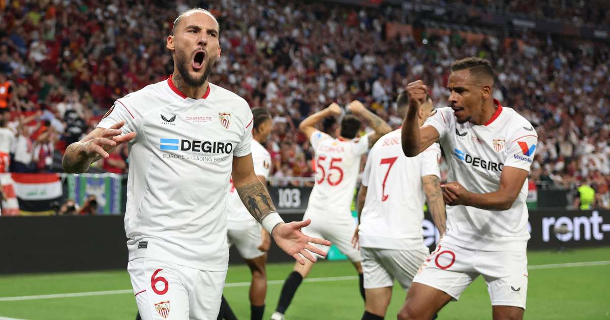 Sevilla vence Roma nos pênaltis e conquista a Liga Europa pela 7ª vez