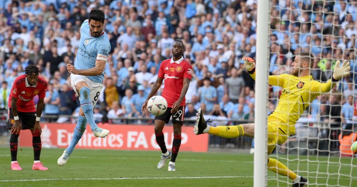 City bate United e é campeão da Copa da Inglaterra. Rumo à Tríplice Coroa