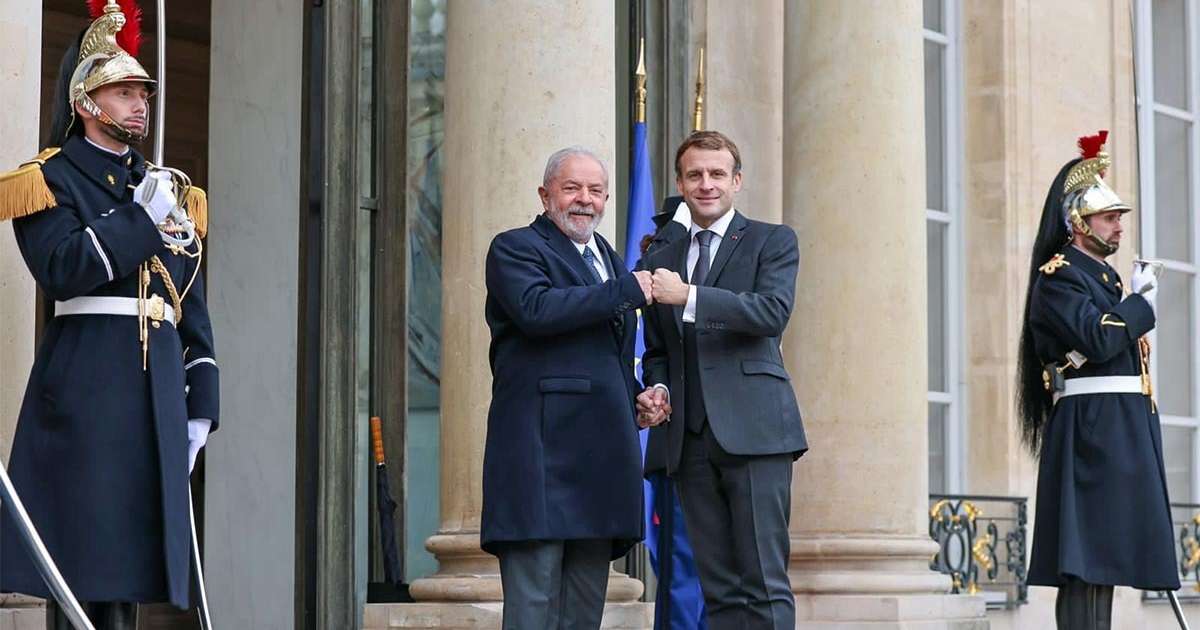 Macron confirma visita de Lula a Paris no fim de junho