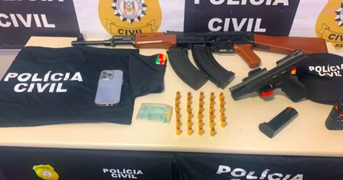 Preso Membro De Facção Criminosa Na Região Metropolitana Com Fuzil Falso