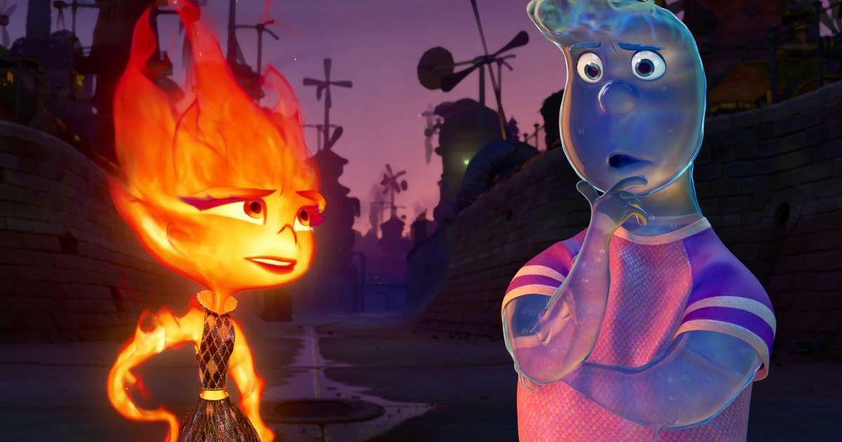 "Elementos" chega aos cinemas retomando a melhor fórmula da Pixar