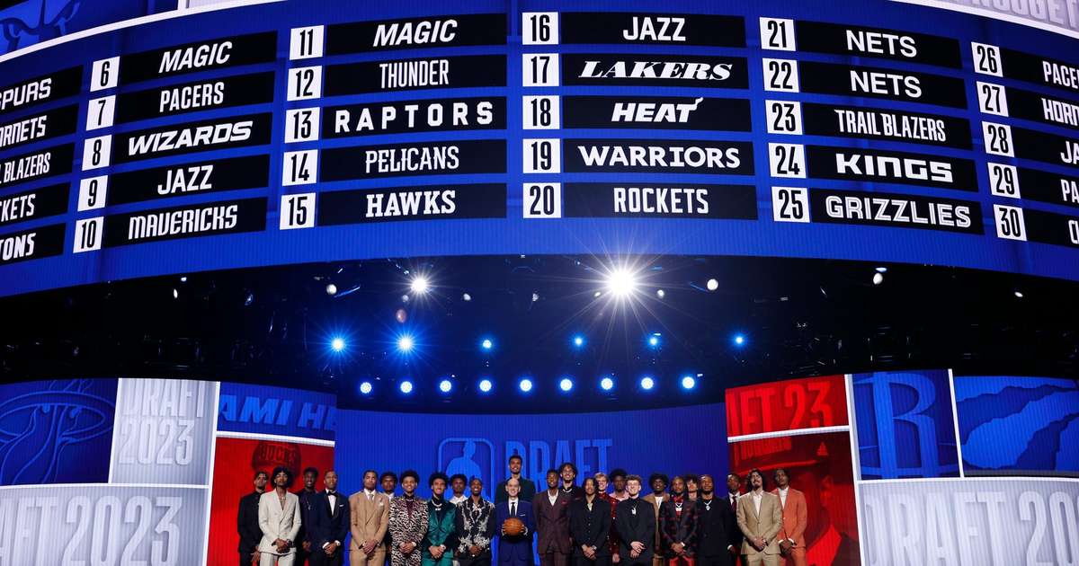 Draft 2023: Veja a lista de escolhidos da classe de novatos da NBA