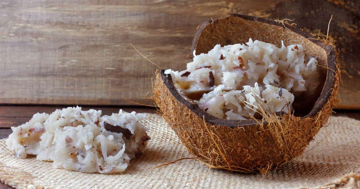 Receita prática da cocada cremosa de batata-doce