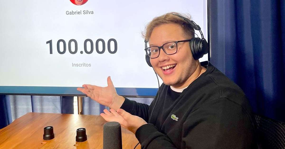 Após ficar famoso na web, Gabriel Silva revela desejo: "Ser uma lenda"