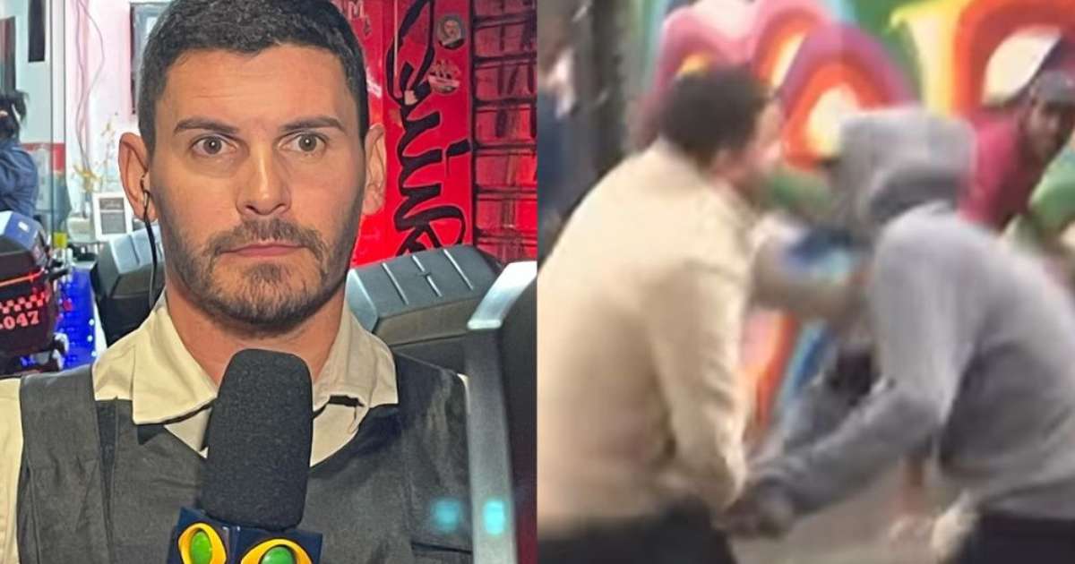 Repórter da Band é agredido ao reagir tentativa de assalto; assista