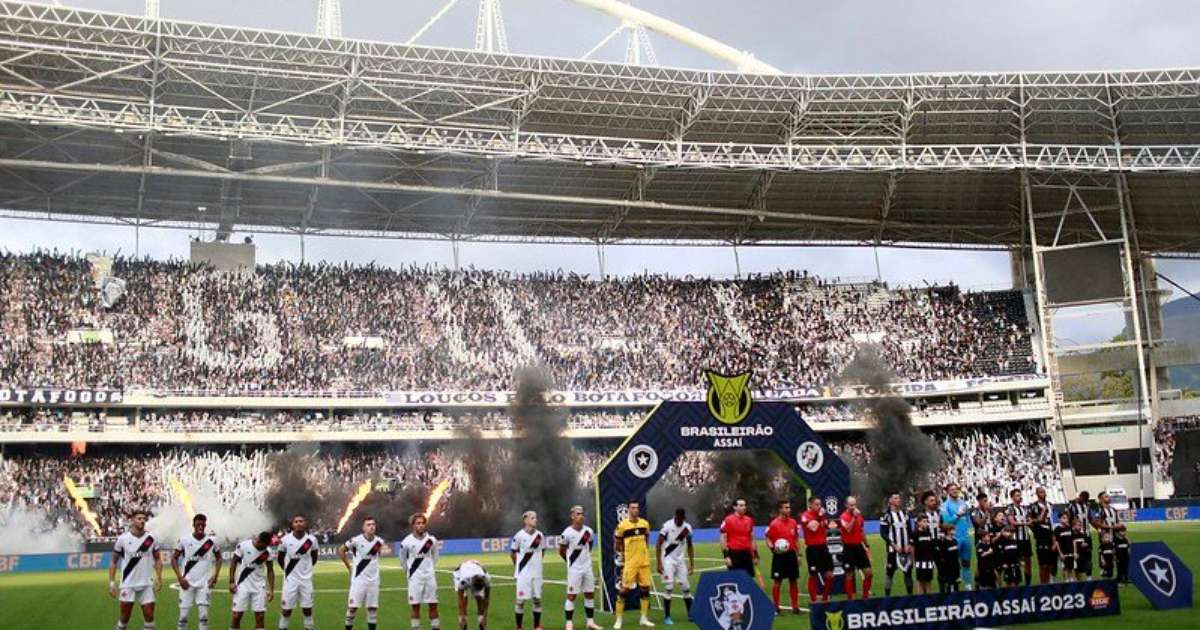Botafogo x Vasco tem o maior público do Nilton Santos desde 2017