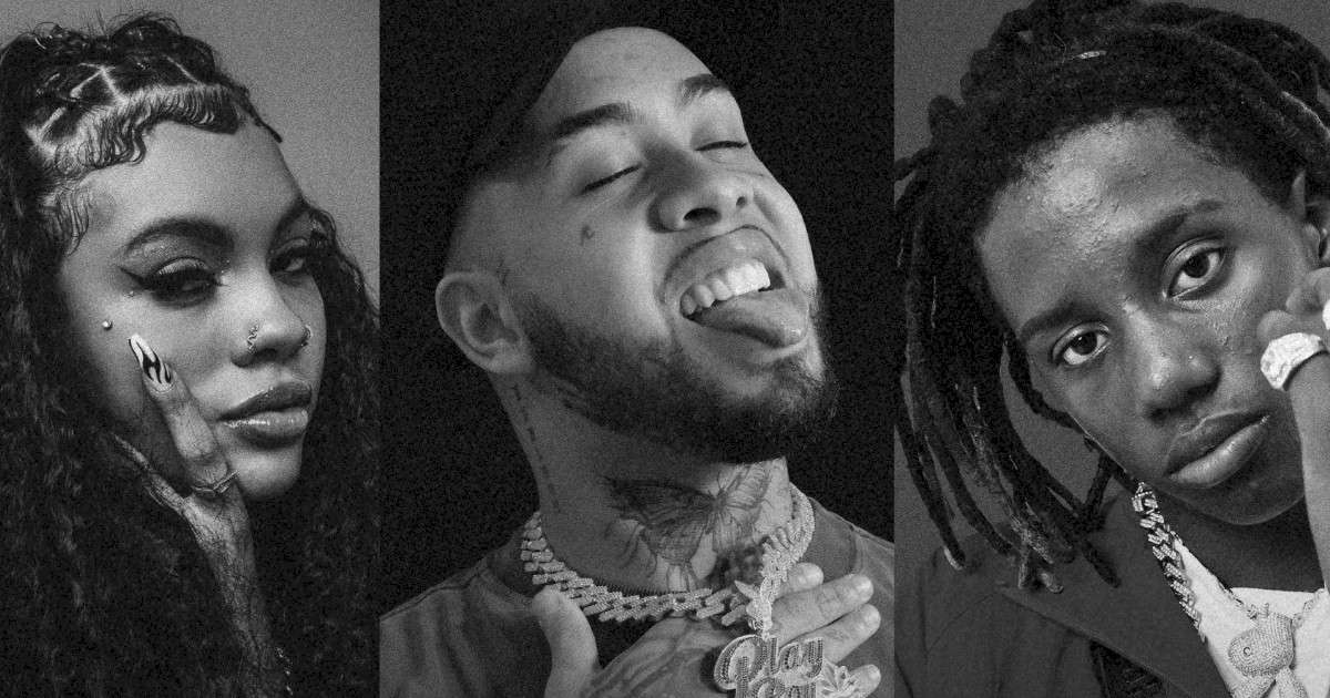 Amabbi, Kawe e MC Caverinha se apresentam no 'slap Ao Vivo' em SP