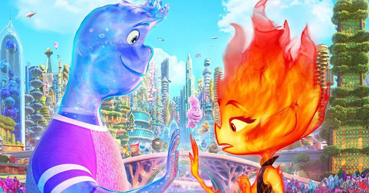 "Elementos" lidera bilheterias do Brasil pelo terceiro fim de semana