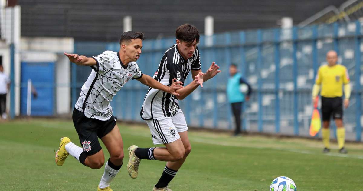 Atlético-MG é goleado pelo Corinthians no Brasileiro Sub-17