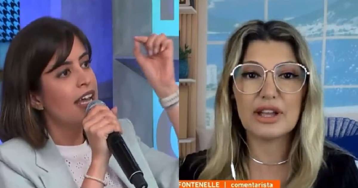 Tabata Amaral solta palavrão e esculacha Antonia Fontenelle ao vivo na ...