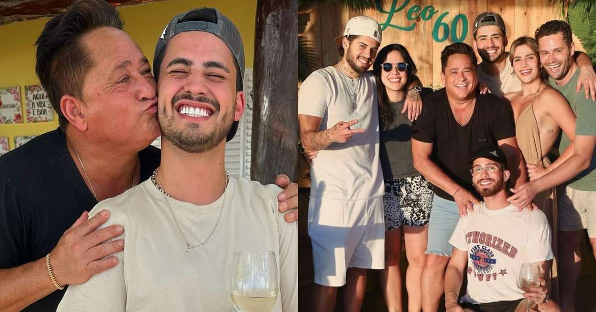 Filho de Leonardo, Matheus Vargas, explica motivo do choro do pai durante aniversário