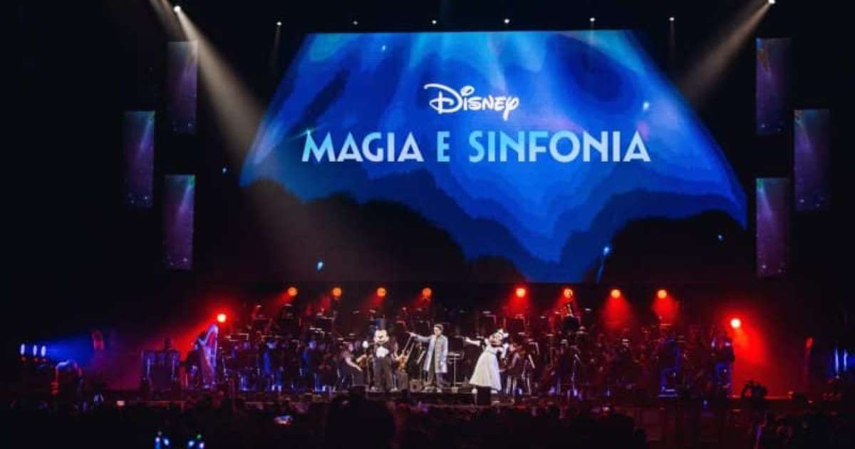 Disney Magia & Sinfonia! A união de canções e personagens em um ...