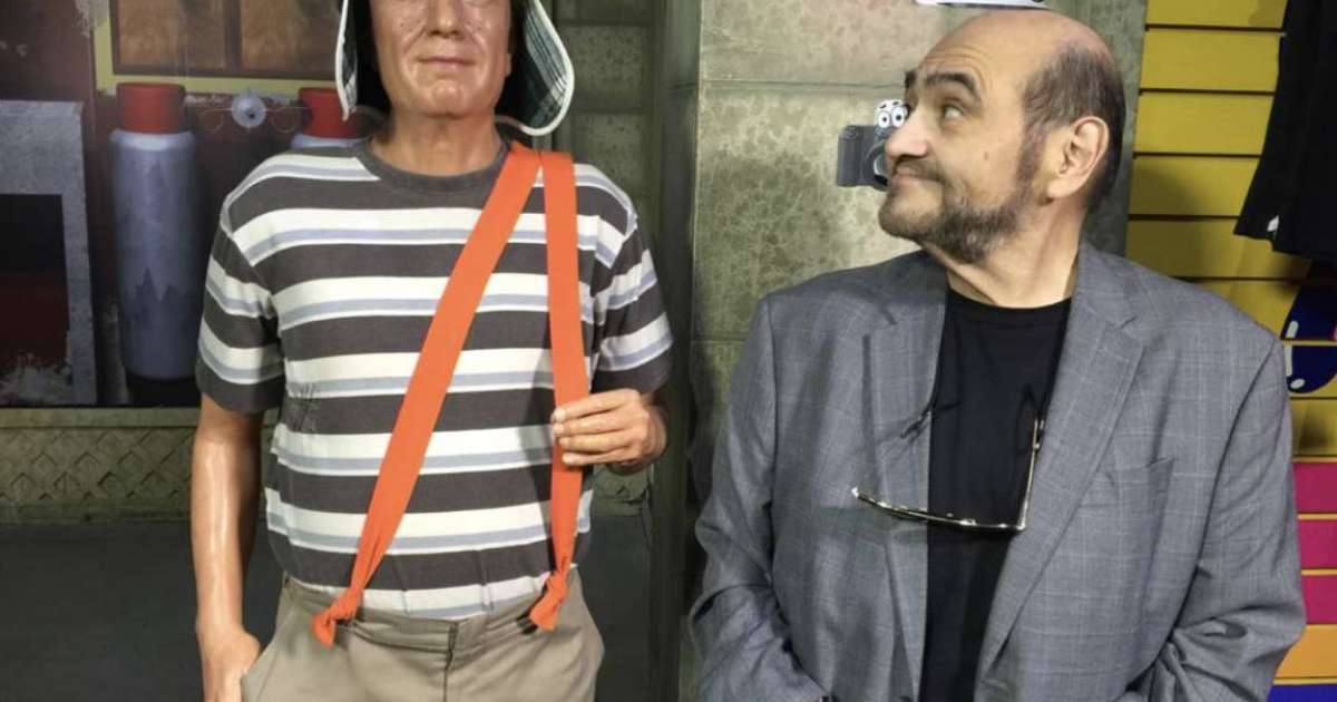 Seu Barriga de 'Chaves', ator Édgar Vivar visita o Brasil e posa com ...