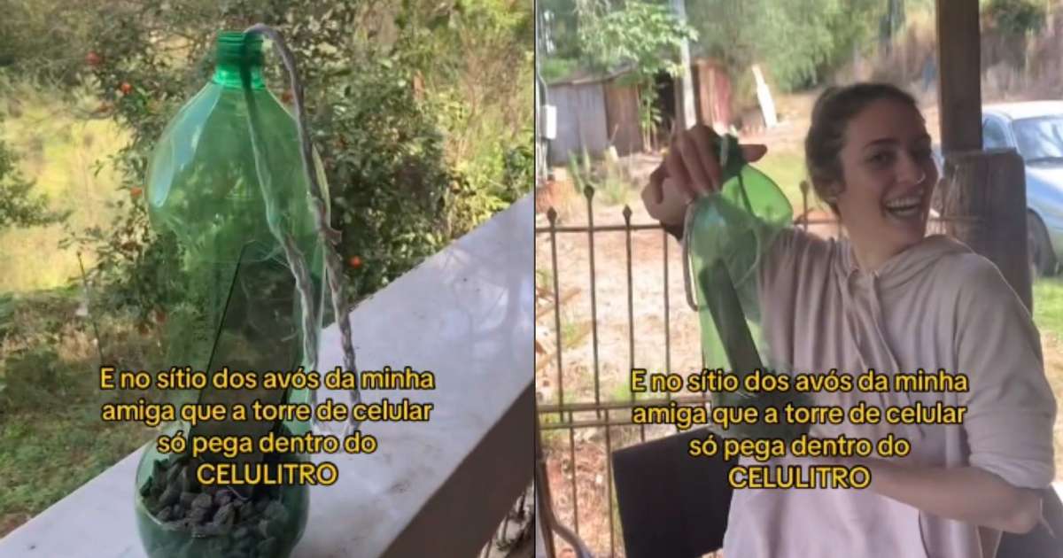 Antena de garrafa PET viraliza, mas tem embasamento científico?