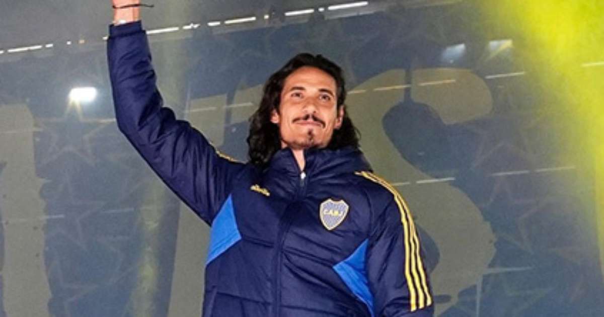 Veja como foi a apresentação de Cavani no Boca Juniors