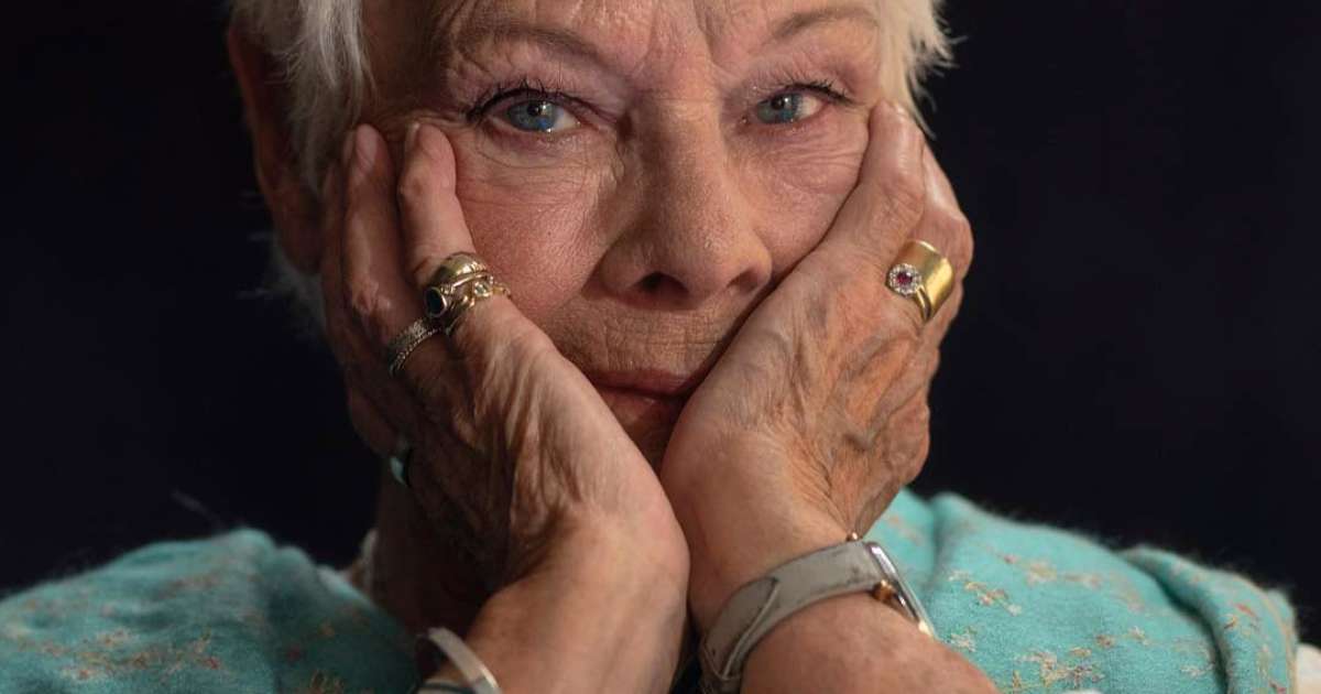 Judi Dench está cega, mas não quer se aposentar