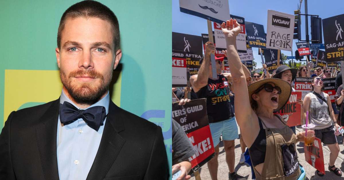 Stephen Amell explica falas polêmicas sobre greve em Hollywood ...