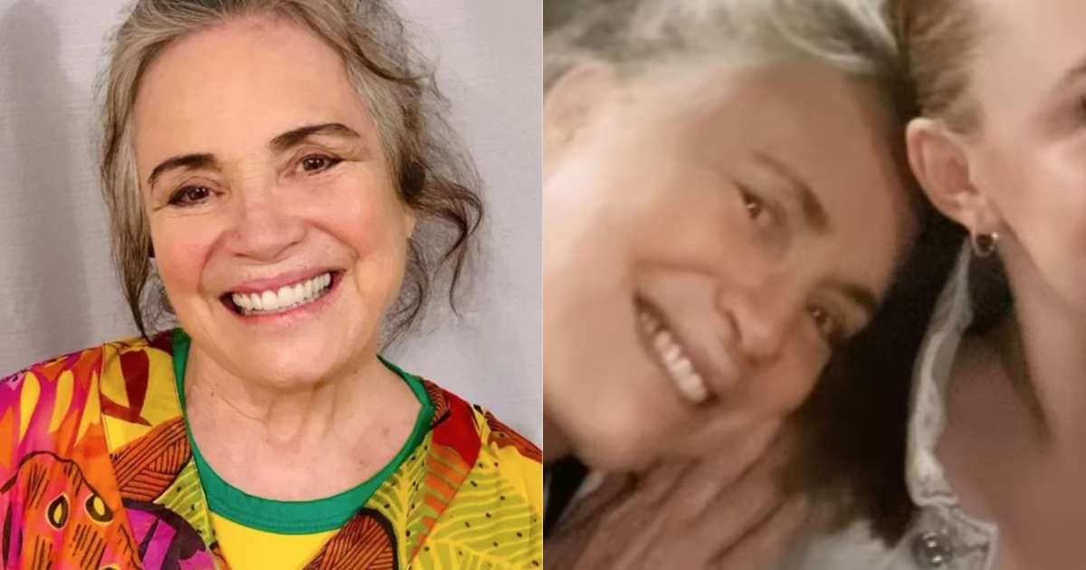 Regina Duarte reúne três gerações ao curtir cinema com filha e neta