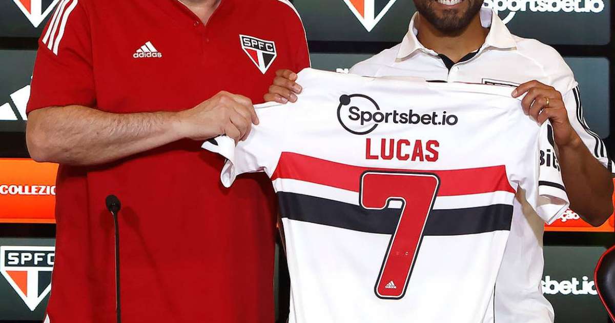 Lucas é apresentado e se declara ao São Paulo: 'Sempre esteve no meu ...