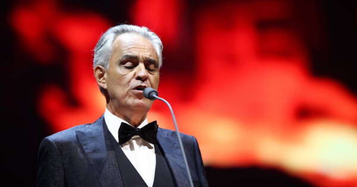 Tenor Andrea Bocelli anuncia show extra no Brasil