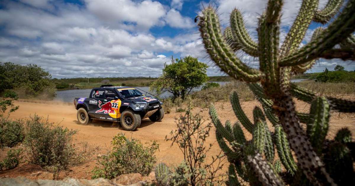 Toyota GR Hilux DKR vence 1ª etapa do Rally dos Sertões