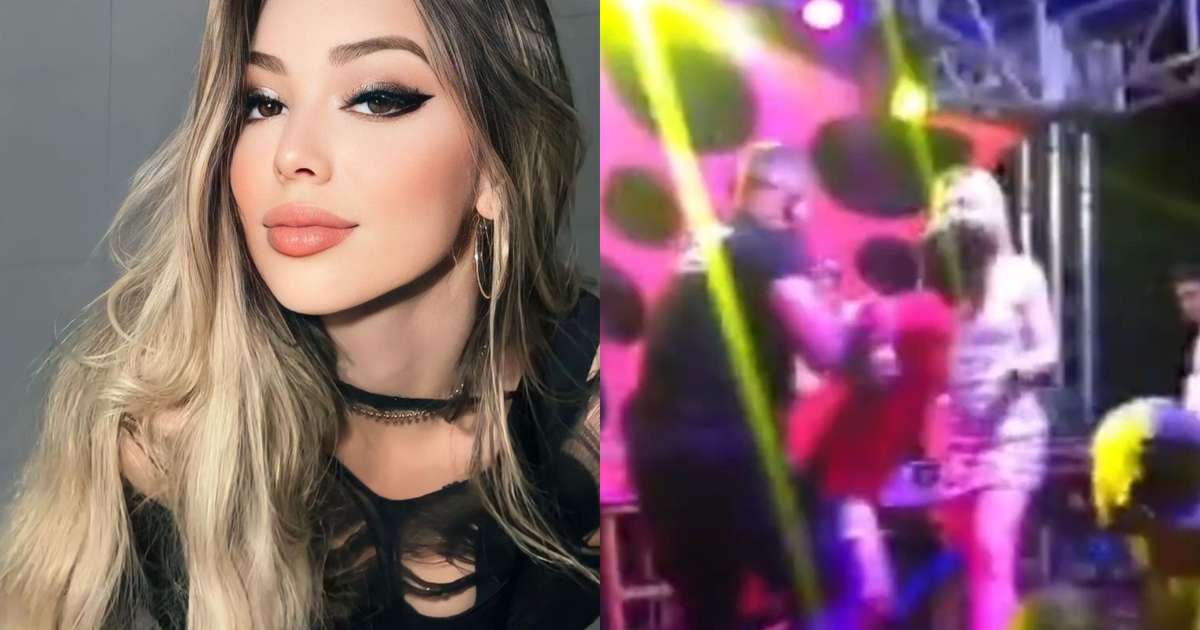 Vídeo de MC Melody agarrada por fã no palco volta a viralizar nas redes ...