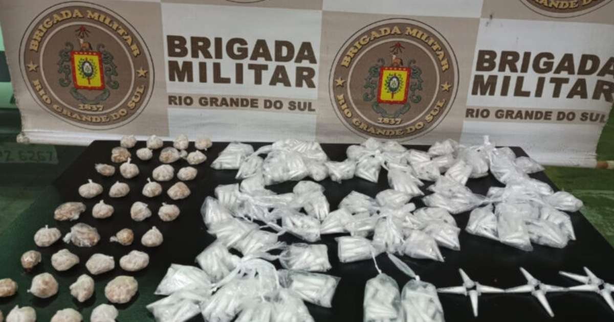 Brigada Militar Apreende Grande Quantidade De Drogas Na Zona Sul