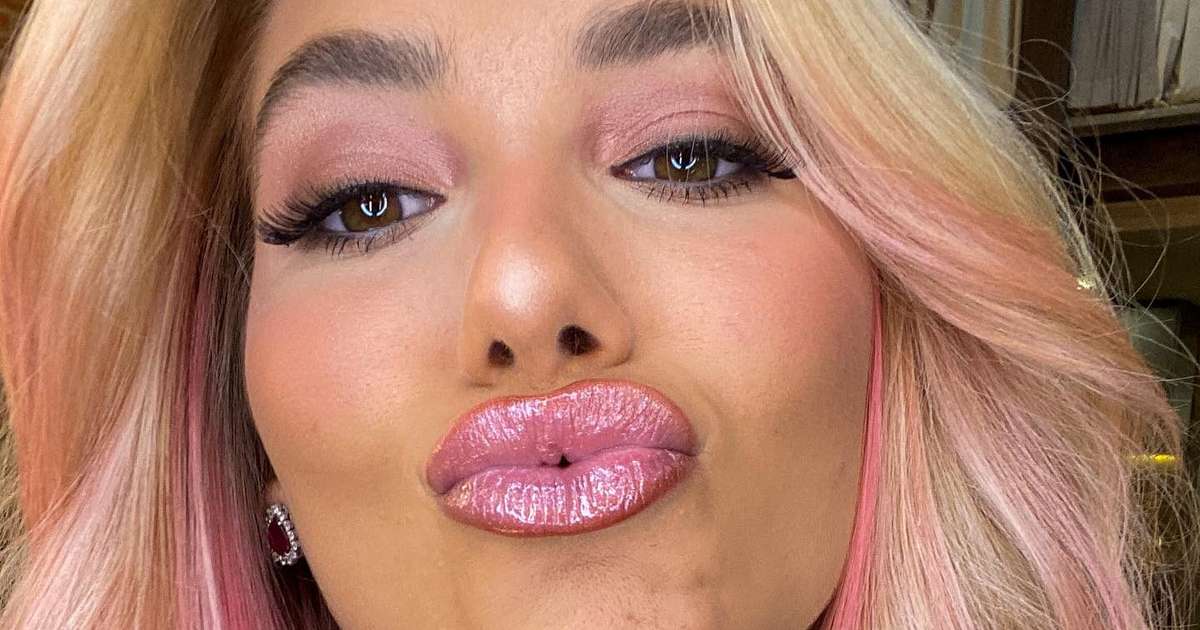 Cabelo rosa: veja detalhes da mudança de visual de Virgínia