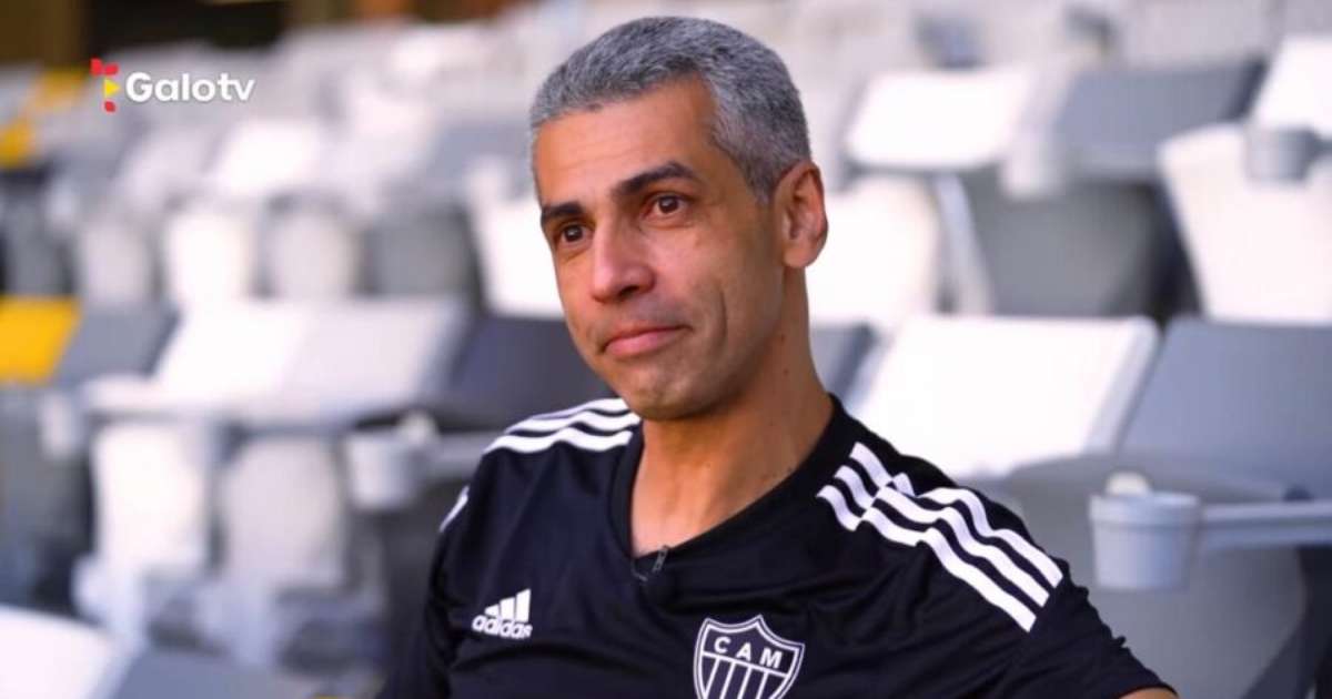 Jaime Júnior, a voz da Arena MRV, se emociona ao falar sobre o novo ...