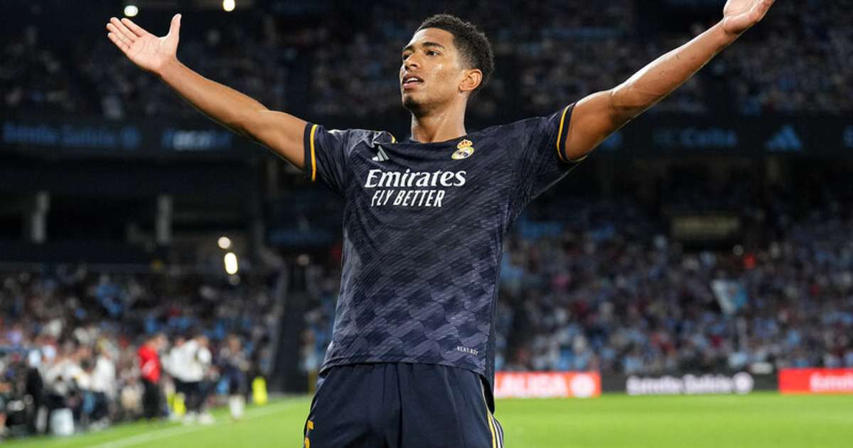 Jude Bellingham, do Real Madrid, é eleito jogador do mês na La Liga
