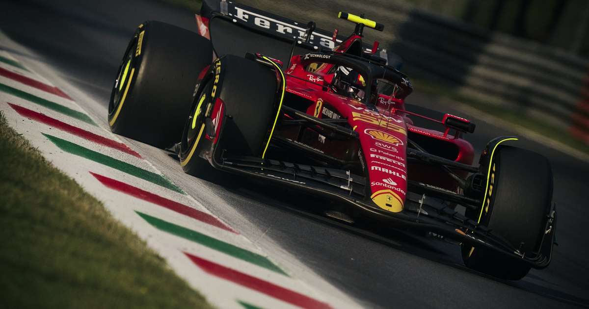 F1: Carlos Sainz é pole na Itália e faz a festa da Ferrari