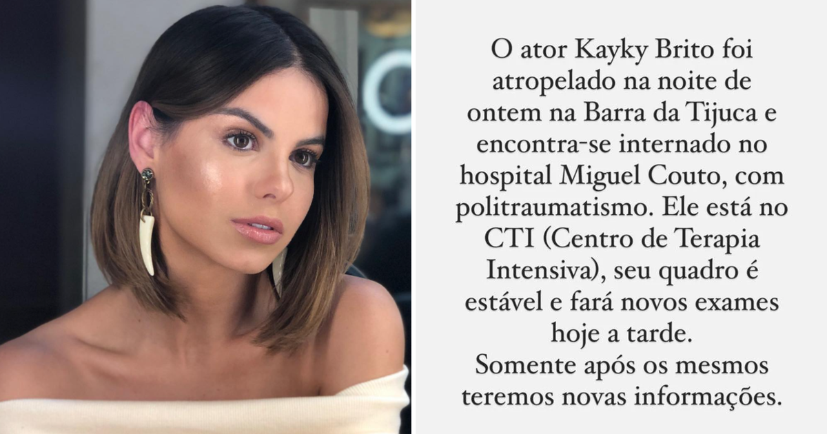 Sthefany Brito fala sobre o estado de saúde do irmão: "Estável"